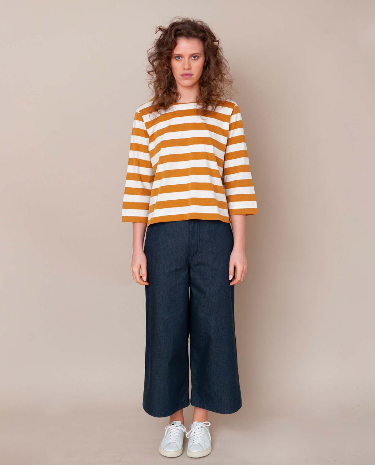 Tracey-Dee Organic Cotton Trouser In Denim | Beaumont Organic