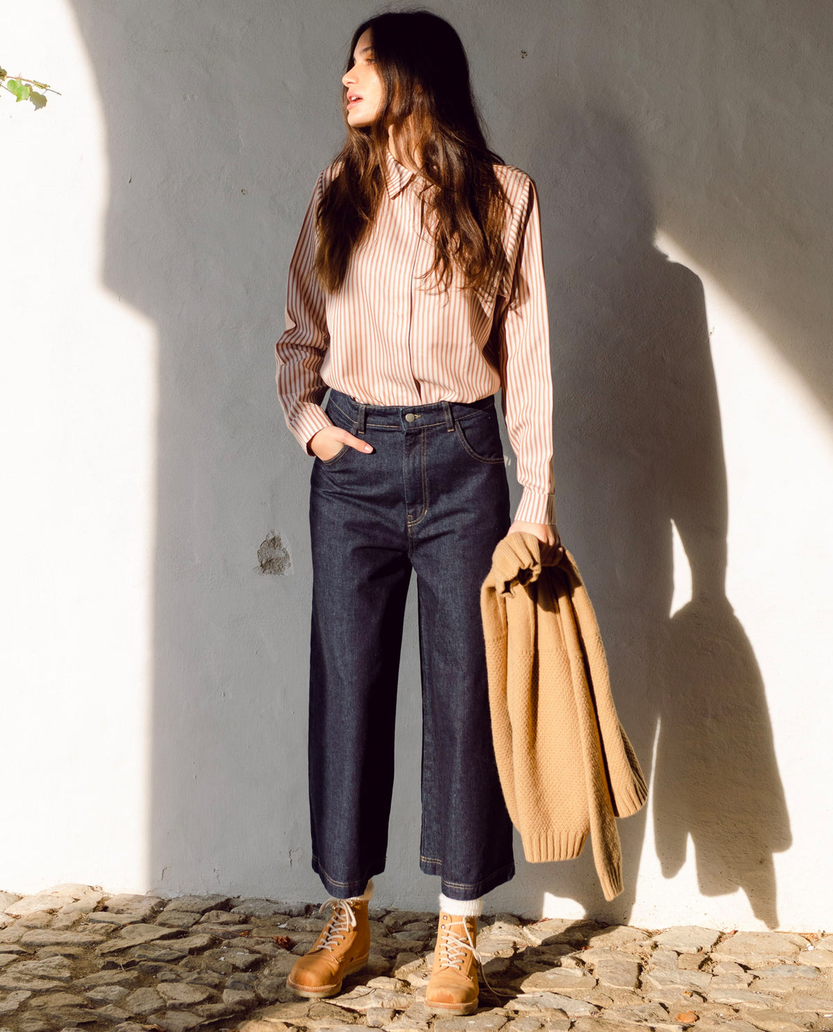Tracey Organic Cotton Denim Jeans In Indigo | Beaumont Organic