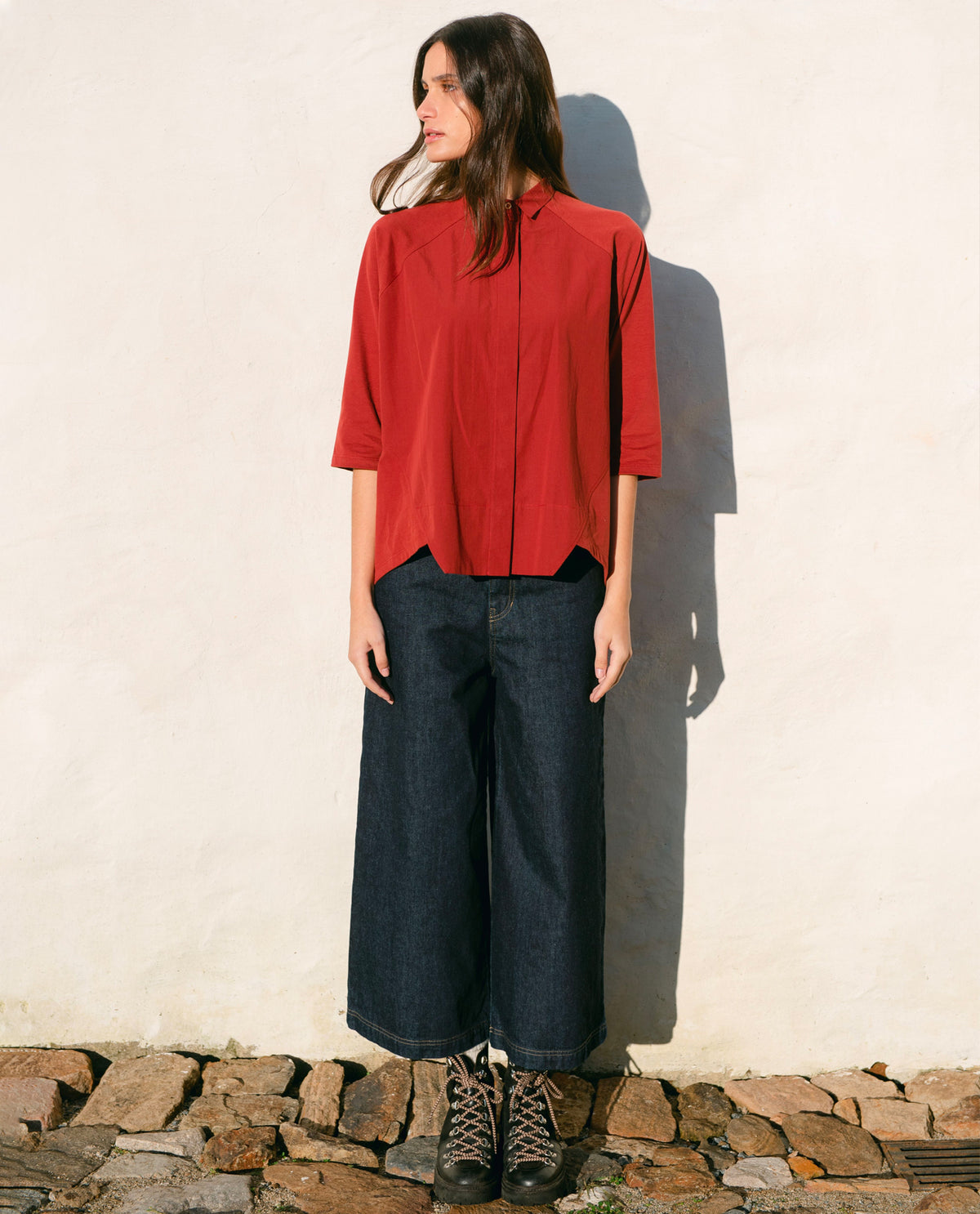 Tracey Organic Cotton Denim Jeans In Indigo | Beaumont Organic